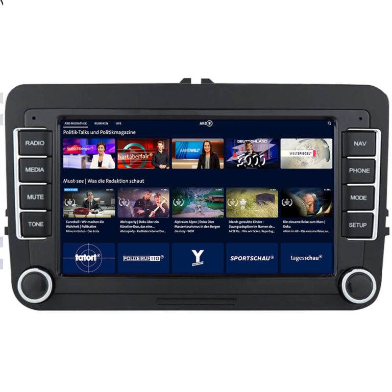 Autoradio VW Golf 6 Android Auto - CarPlay - Skar Audio